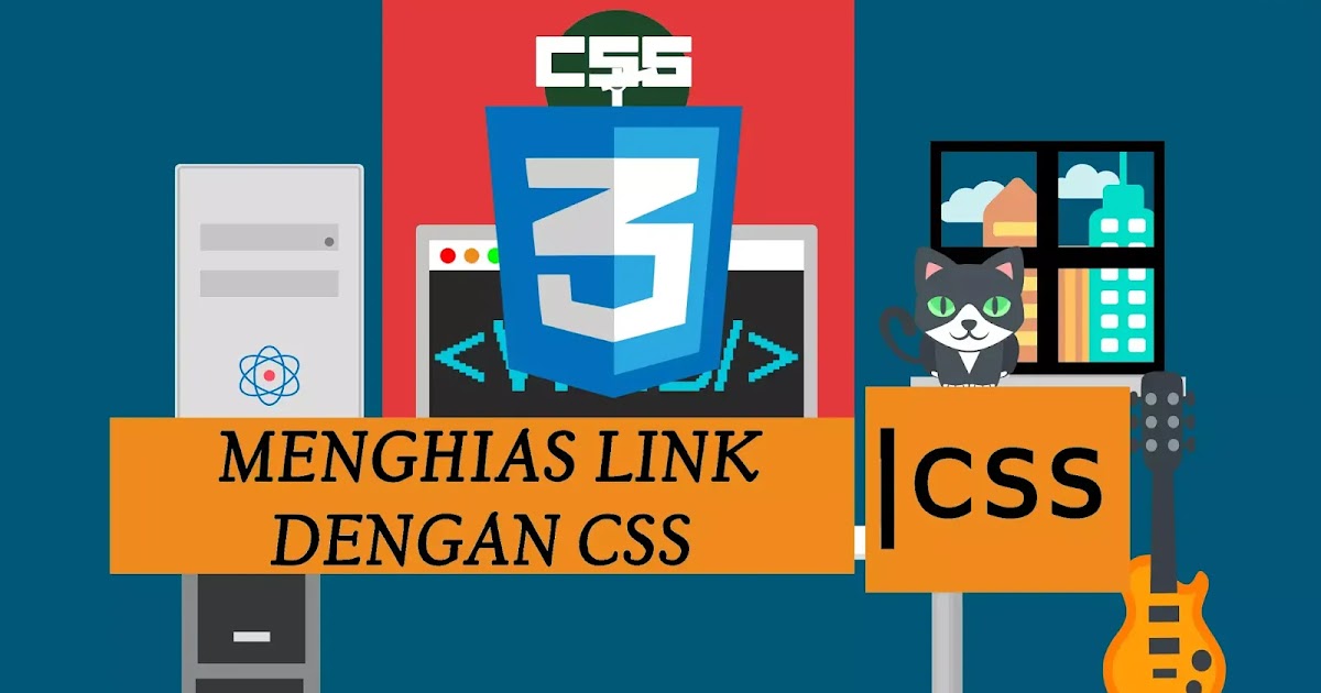 Belajar CSS - Cara Menghias Link Dengan CSS - Awonapa - Website dan ...