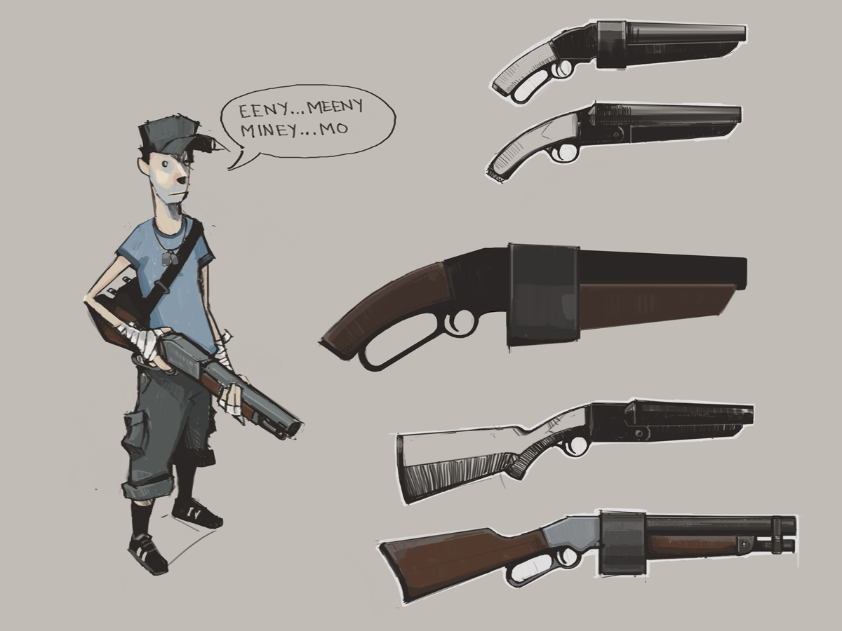 Quasi-Controlled: TF2 Weapon Reviews: The Scattergun