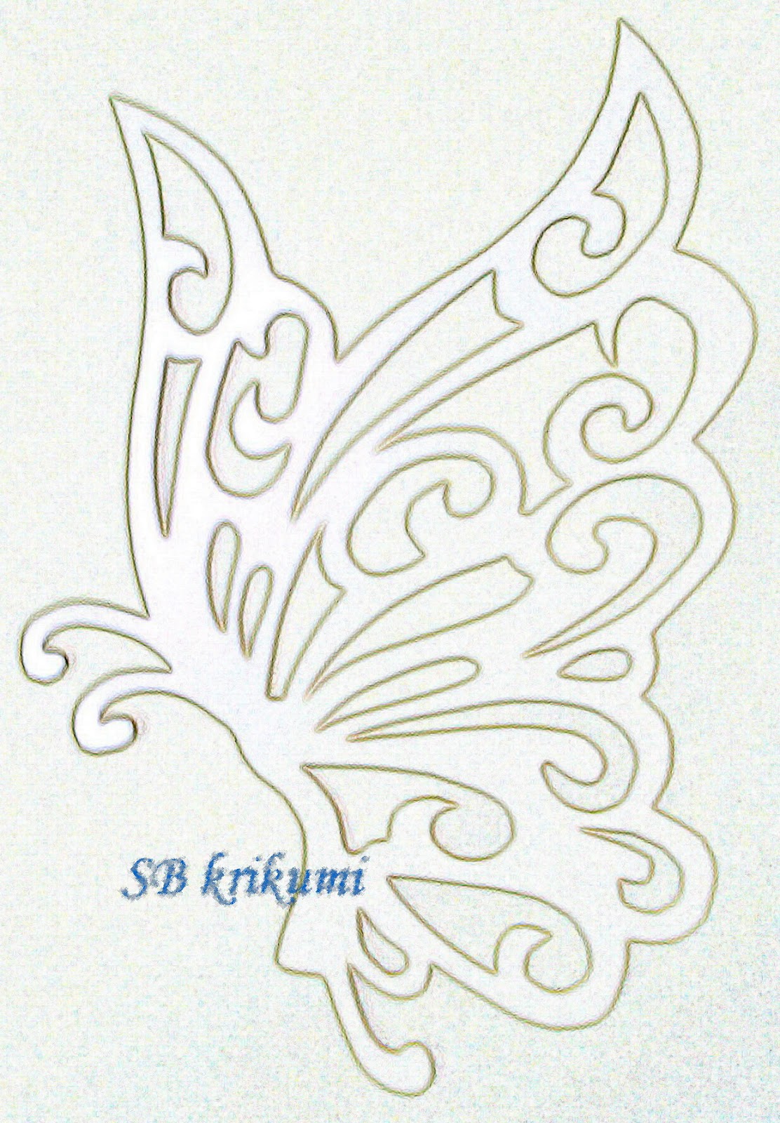 SB krikumi: Taureņi. Šabloni.