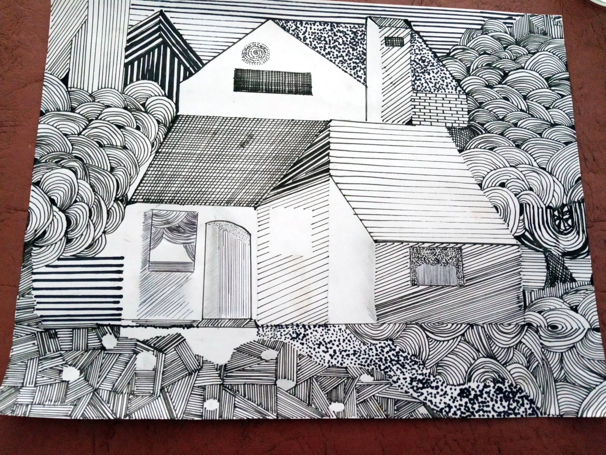 Dibujos de Líneas y Puntos.