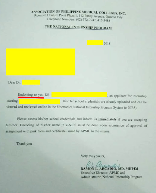 bunny MD: APMC Unmatching Process Guide 2018 : Days Before the Internship