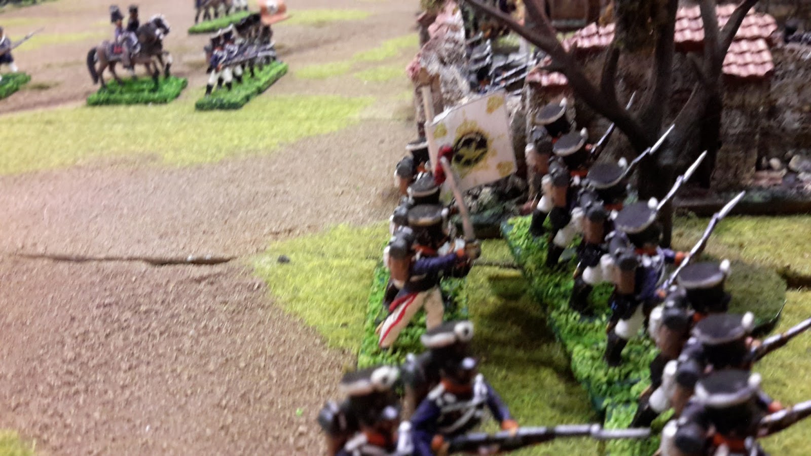 WRG Napoleonic 25mm Plancenoit at Waterloo 1815 (July 2016)