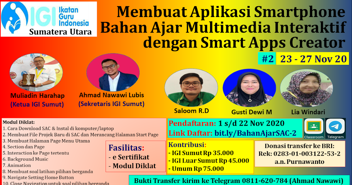 Workshop Daring Membuat Aplikasi Smartphone Bahan Ajar Multimedia Interaktif dengan Smart Apps ...