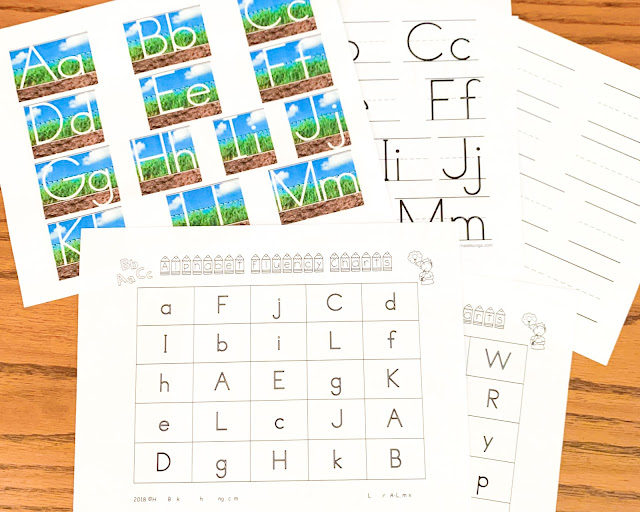 Printable Distance Learning Packet for Kindergarten and TK! - Week 1