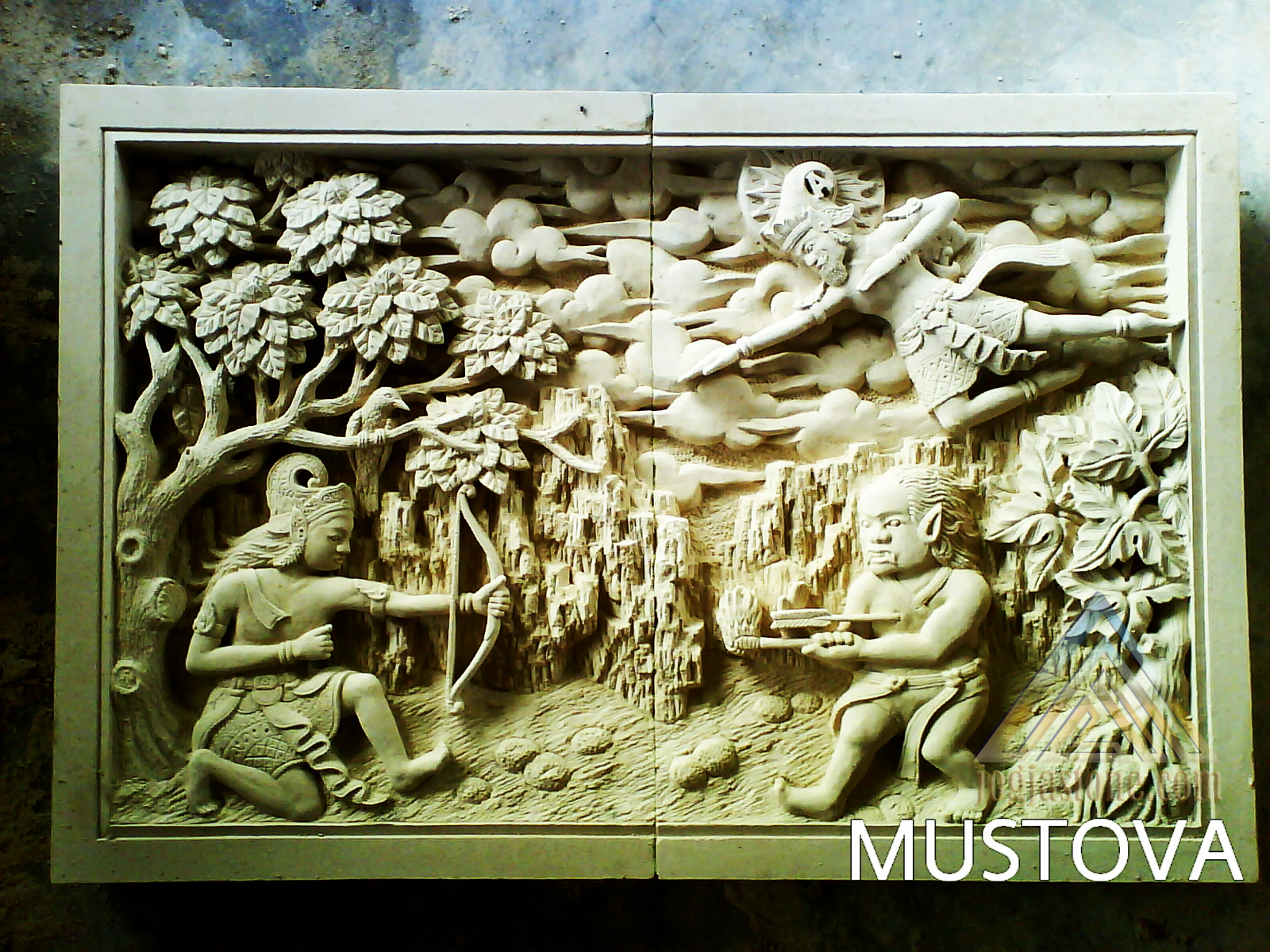 RELIEF WAYANG ORANG SUMANTRI