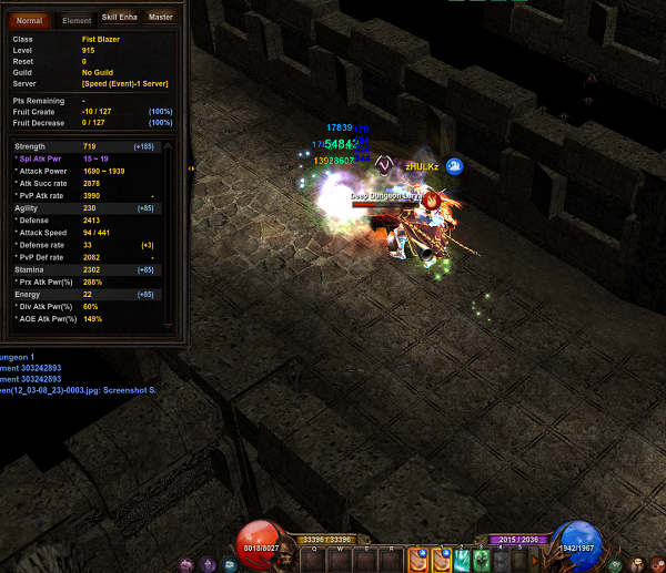 Cách tăng điểm Thiết Binh - Rage Fighter (RF) MU Non Reset