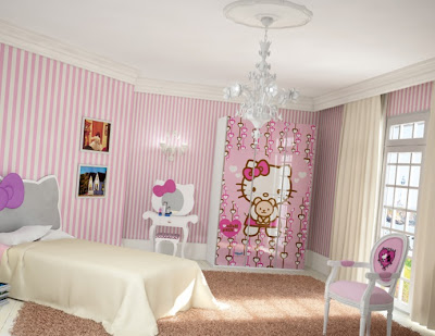 Bricolage e Decoração: 10 Quartos de Princesa inspirados na Hello Kitty