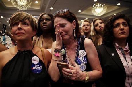 Feminists crying over the fact that a woman defeated a rich white guy ...