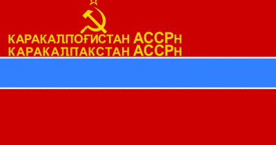 KARAKALPAKSTAN BLOG: Historic Flags - Flag of the Karakalpakstan ASSR