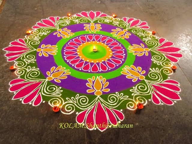 73 Colourful Rangoli in one pdf file