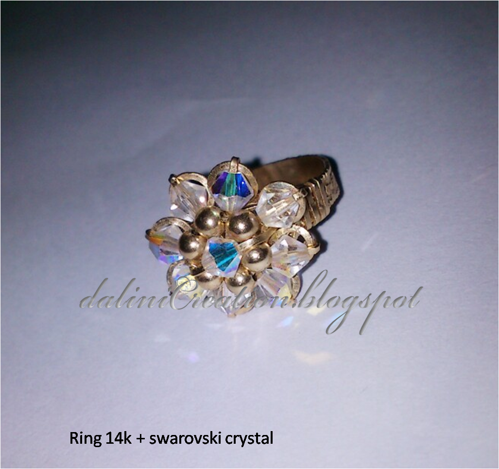 ~Dalini Creation~: ~Cincin Suasa 14K...Brooch...Jam Kristal