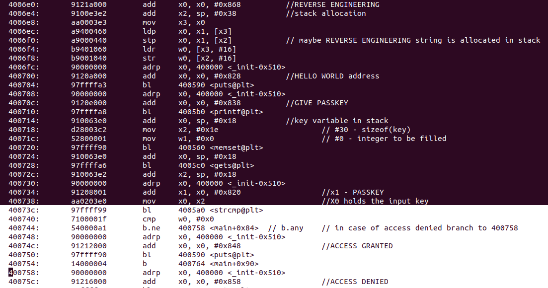 Reverse Engineering An Arm Binary