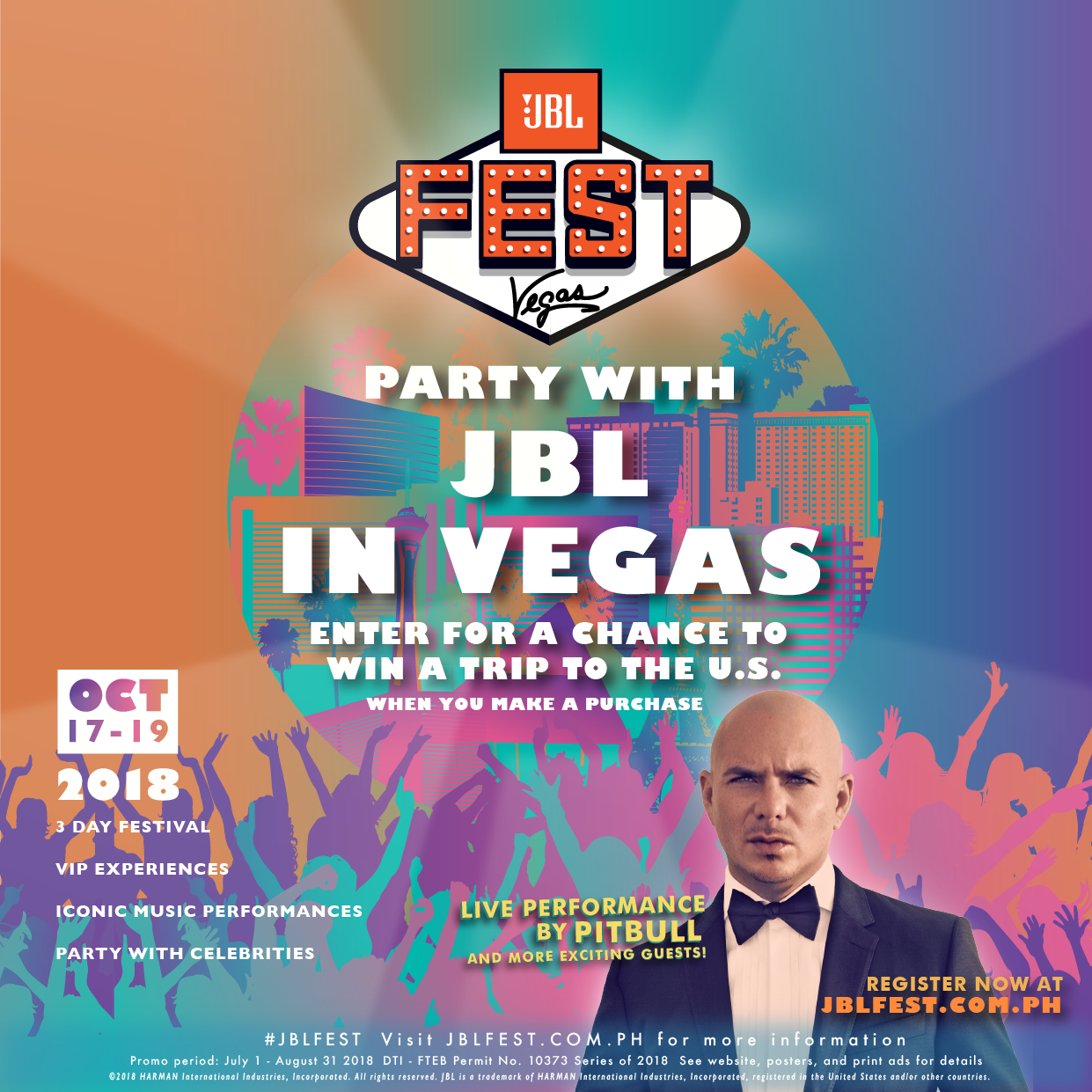 Discover true and pure sound at the JBL Fest 2018 in Las Vegas, Nevada ...