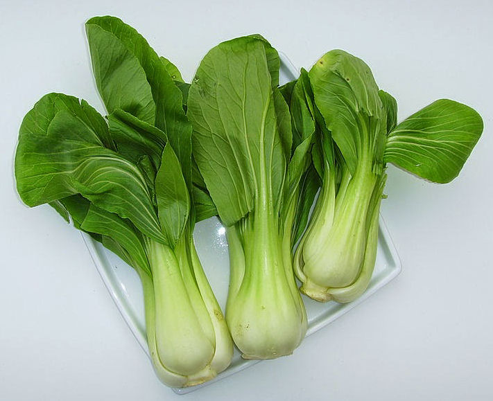Cocineando con Rosa: PAK CHOI SALTEADA CON SETAS.