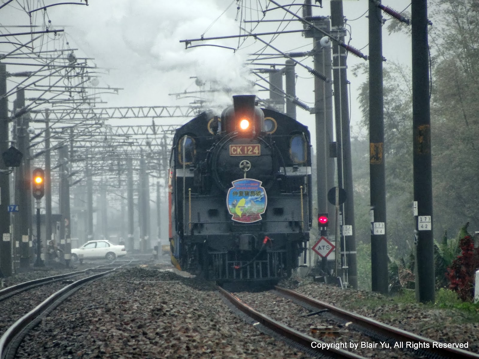 Blair's 鐵道攝影: CK124蒸汽機車 / TRA CK124 Steam Locomotive