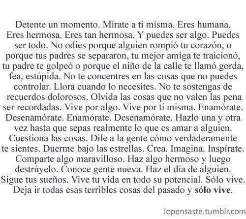 Cuidaré De Ti Mejor Que De Mí Vive Y No Le Des Explicaciones A Nadie