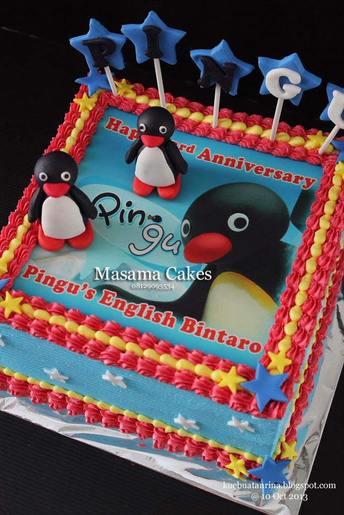 Masama Cakes: Birthday Cake For PINGU English Bintaro...