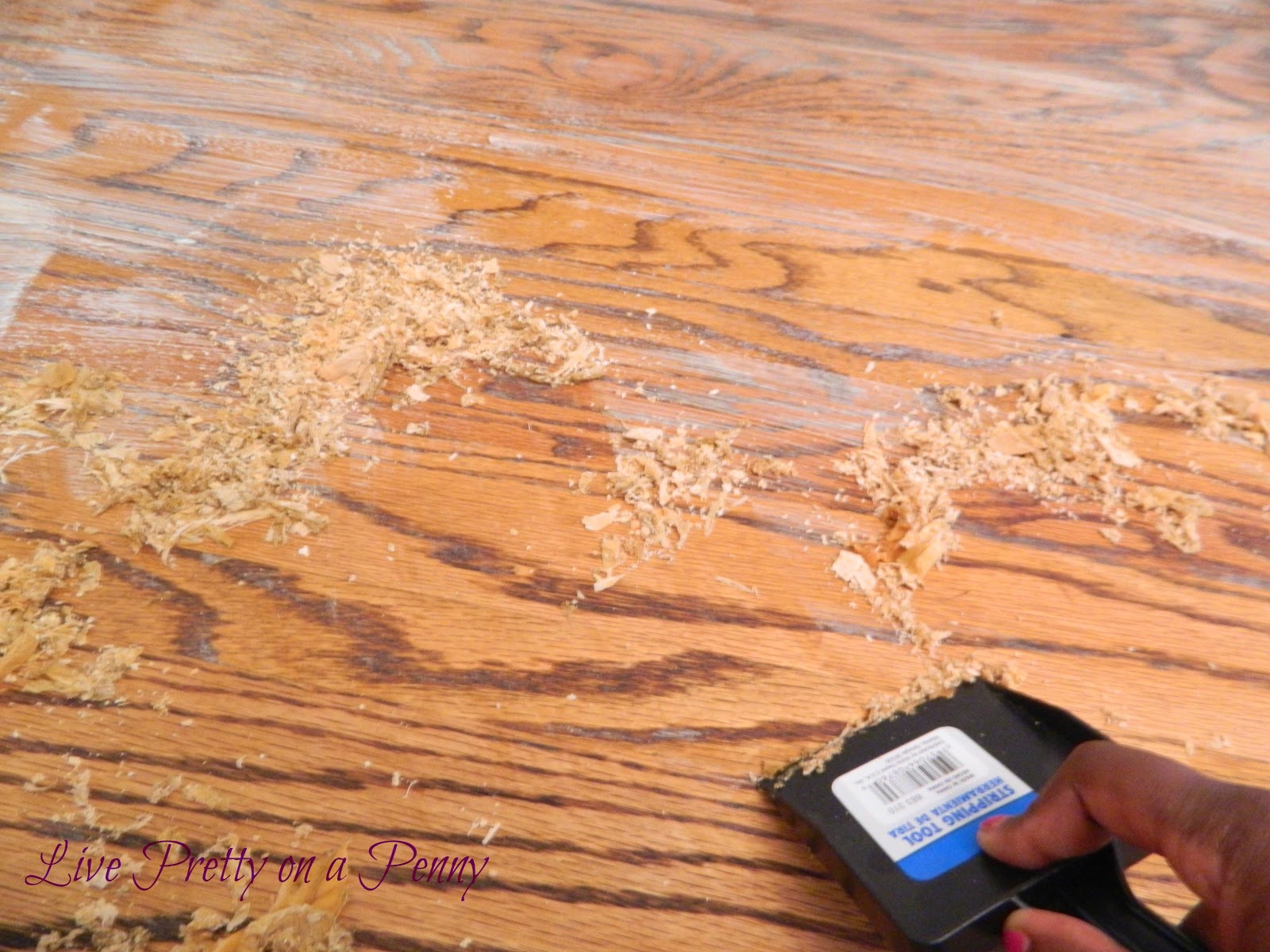 Refinishing An Oak Table {A Dining Room Update} - Live Pretty on a Penny