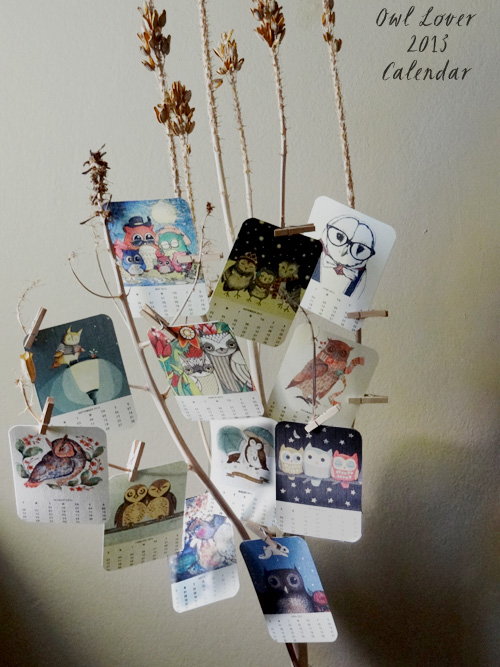 My Owl Barn: 2013 Calendar Round-Up Part I