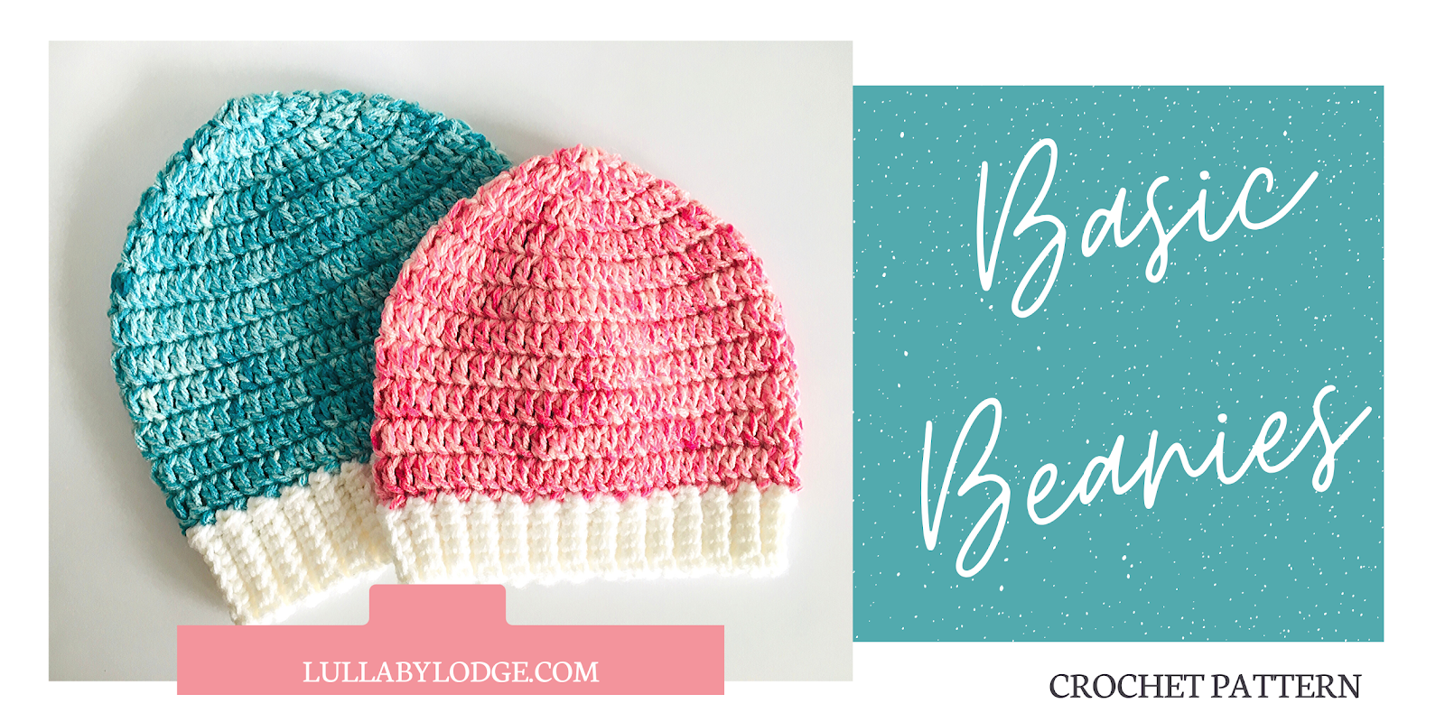 Basic Beanies - Free crochet pattern, part of the 2020 Charity Stash ...