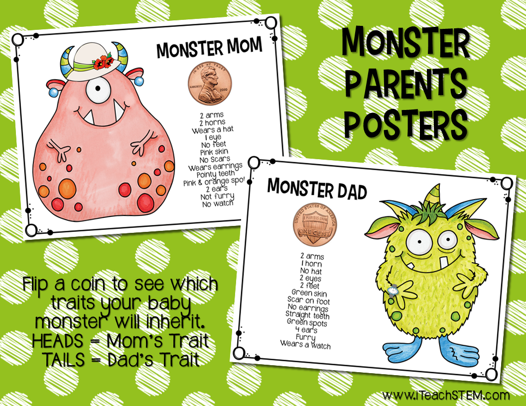 The Elementary Entourage: Spring into...Genetic Traits {with iTeachSTEM}