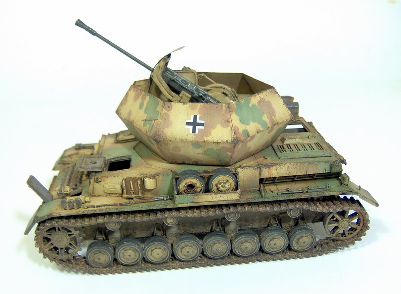 Gulumik Military Models: Flakpanzer IV OSTWIND 1/35 Trumpeter - Gallery