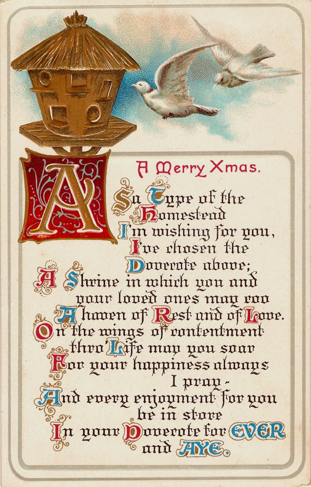 The Lothians: A Gallery of Edwardian Christmas Cards (Part One)