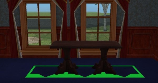 Decat's Sims 2 Creations: 2 Tile Table on 3 Tles