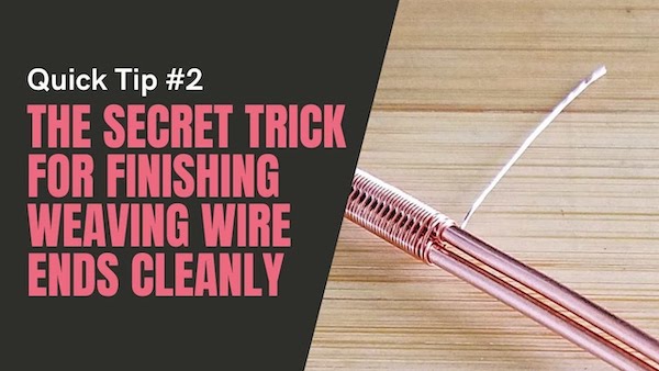 Wire Wrapping Tip : A Much Better Alternative to Trimming and Tucking ...