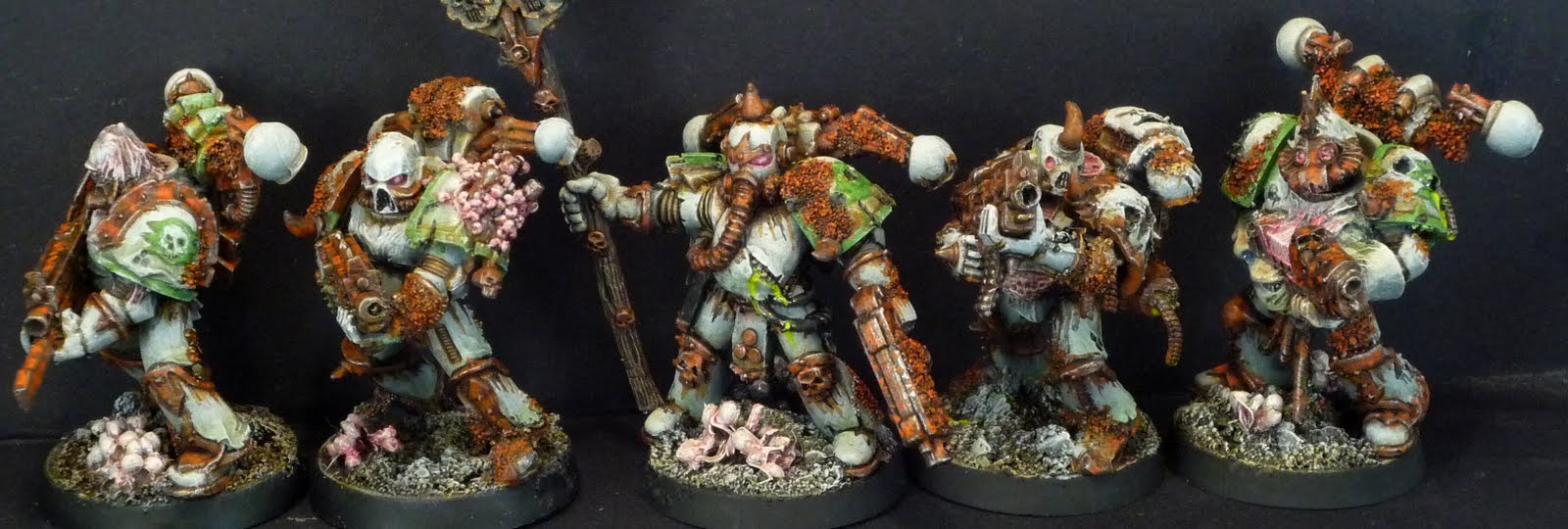 Super Massive Beast: Death Guard - Nurgle Marines - Unit 3