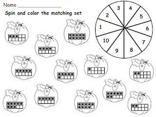 Young & Lively Kindergarten: Pumpkin Roll, Spin, Count, and Color