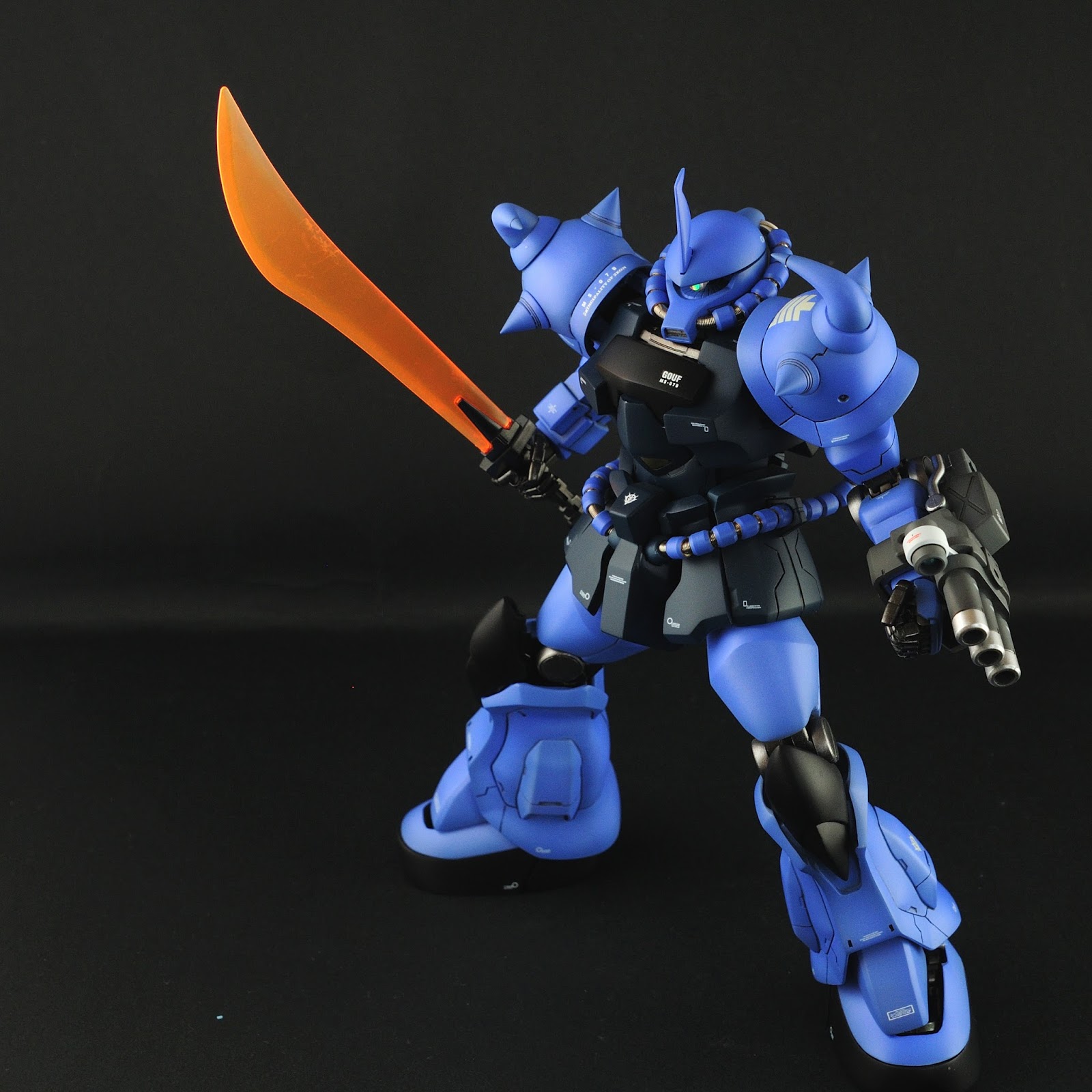 Custom Build: MG 1/100 MS-07B-3 Gouf Custom - Gundam Kits Collection ...
