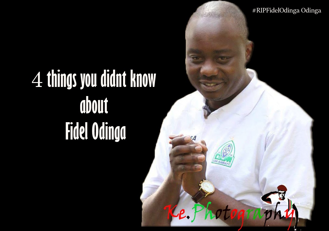 4 things you didnt know about FIDEL ODINGA