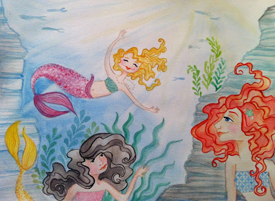 Doodle Draw Done: Mermaids