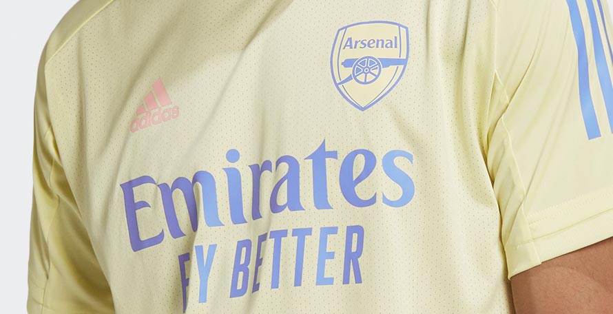 'Yellow Tint' Arsenal 20-21 Training Kit + Pre-Match Shirt Revealed ...