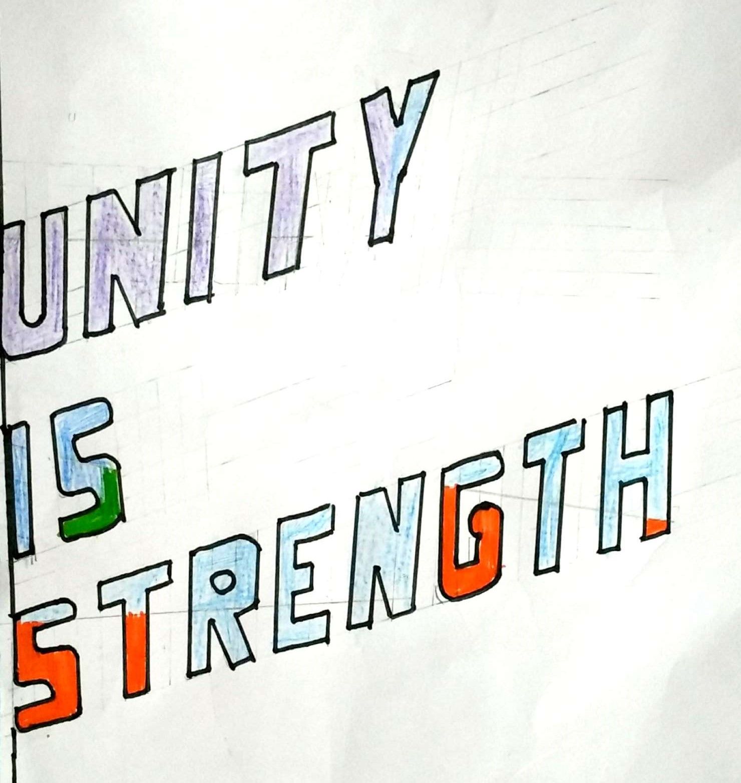 Poster on Unity | Ekta Diwas poster and Paintings for competitions ...