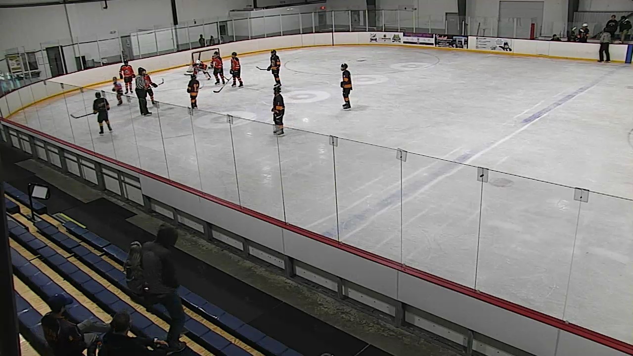 how to map the hockey rink from camera to the normalized rink using opencv