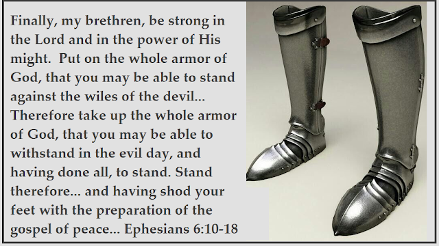 Julies Bible Journey The Armor Of God Feet Shod With The Preparation Of The Gospel Of Peace