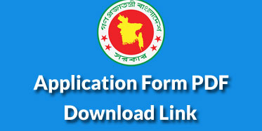 Govt Job Application Form PDF