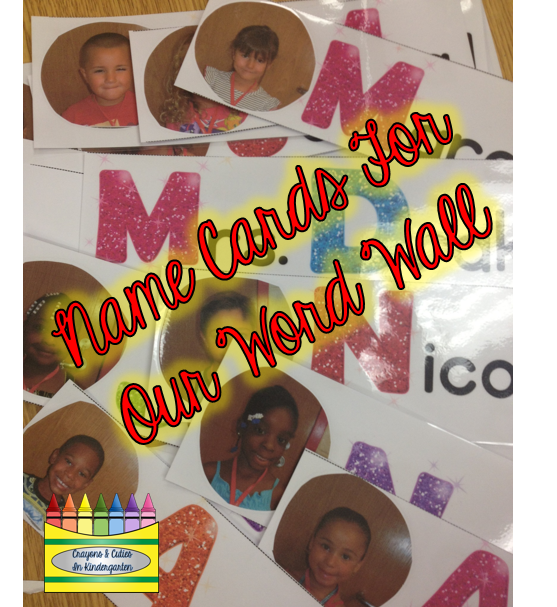 Crayons & Cuties In Kindergarten: It's All In A Name! Using Children's ...