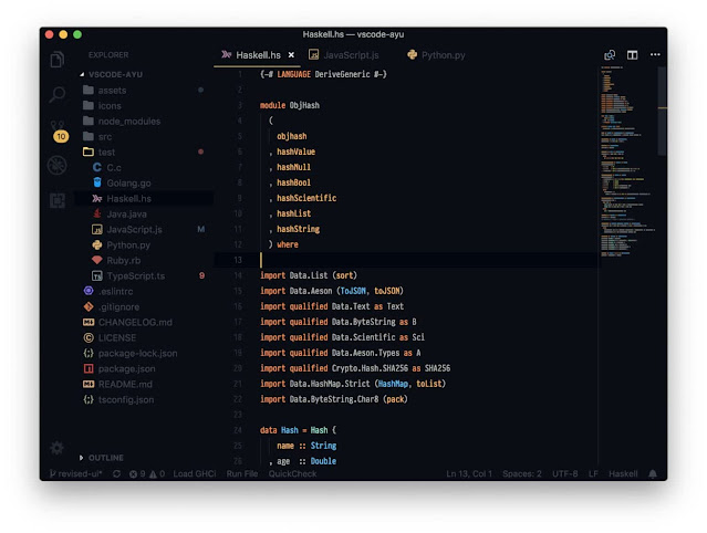 10 VSCode Theme Terbaik Untuk Programmer Dan Developer - Ekarzaen Blog