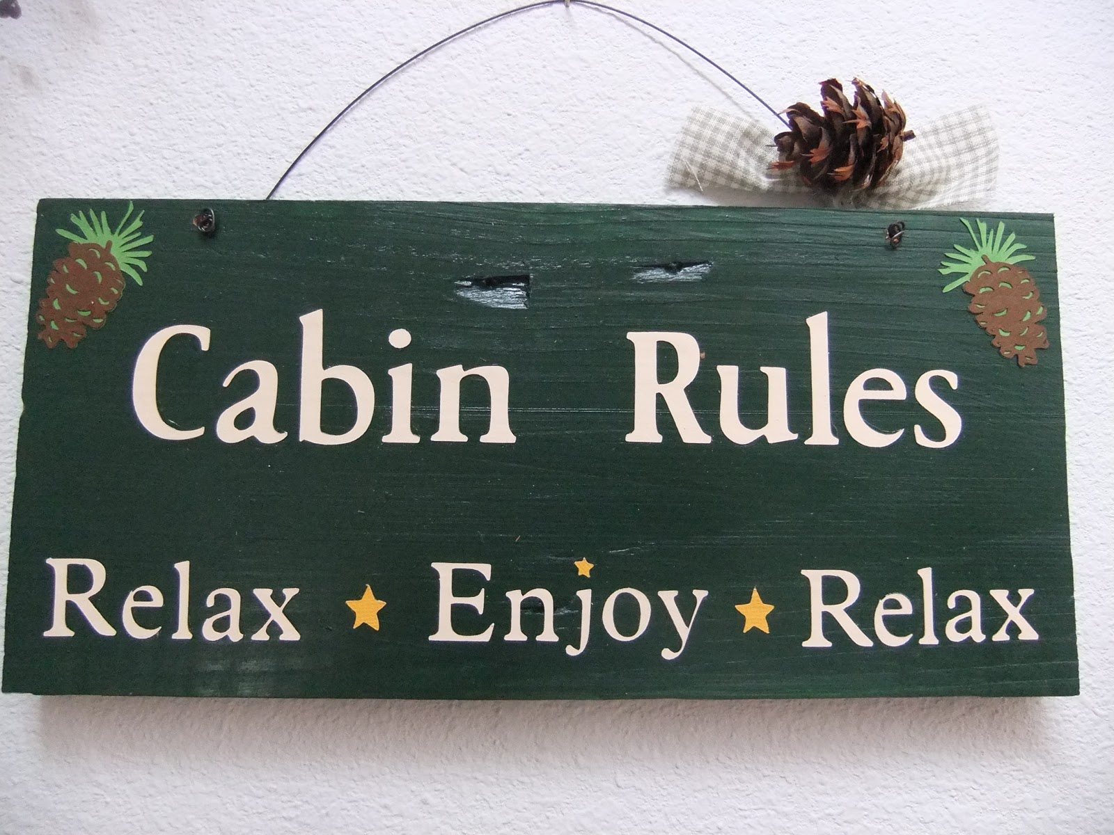 DeSigns by Wendy: Cabin Signs