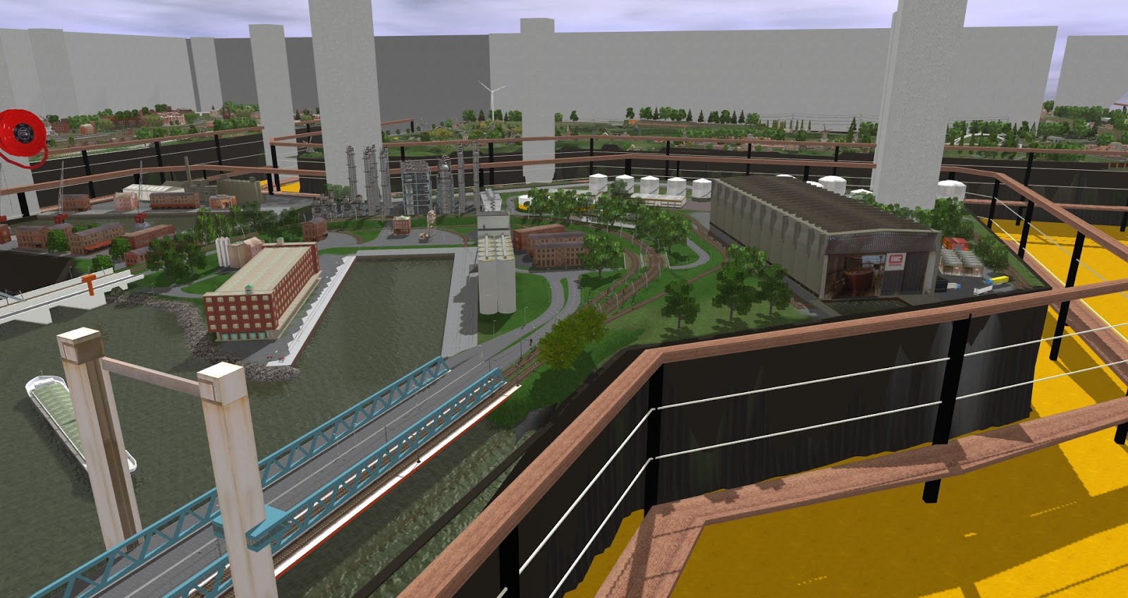 Miniworld Rotterdam in Trainz en TS2018: 2020