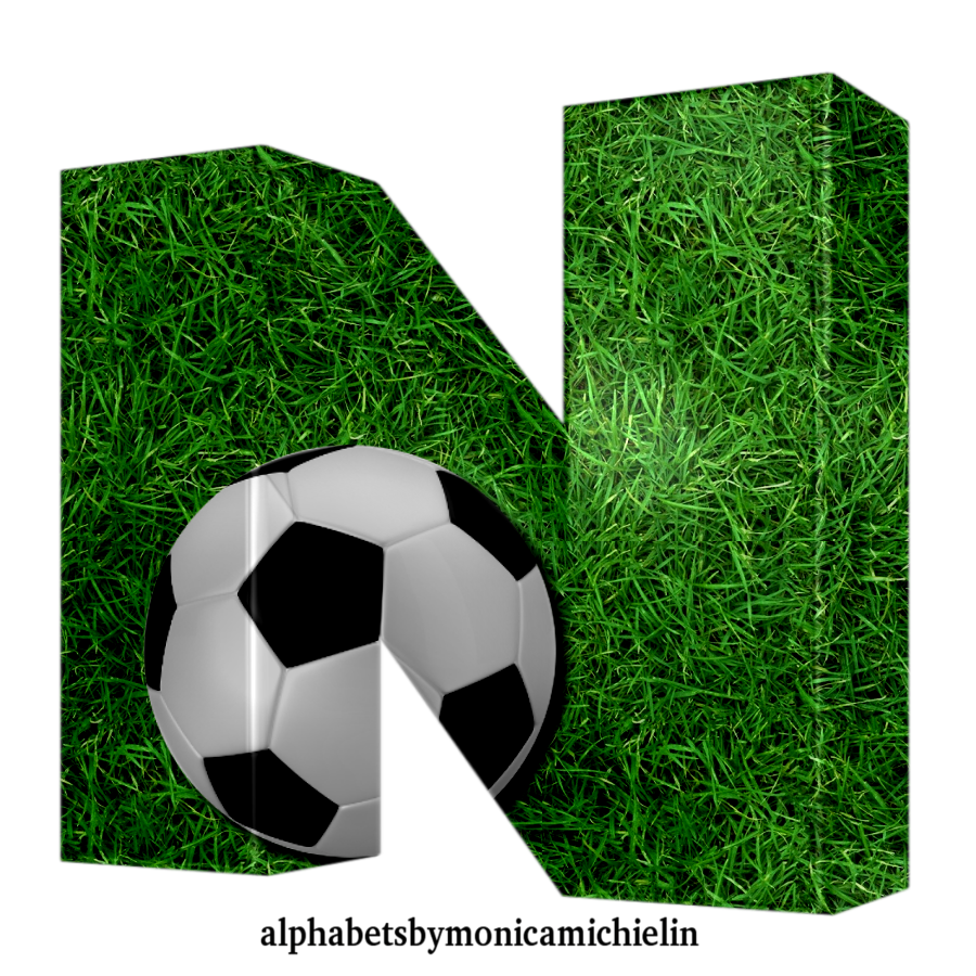 M. Michielin Alphabets: BALL SOCCER FOOTBALL SPORT ALPHABET, ALFABETO ...
