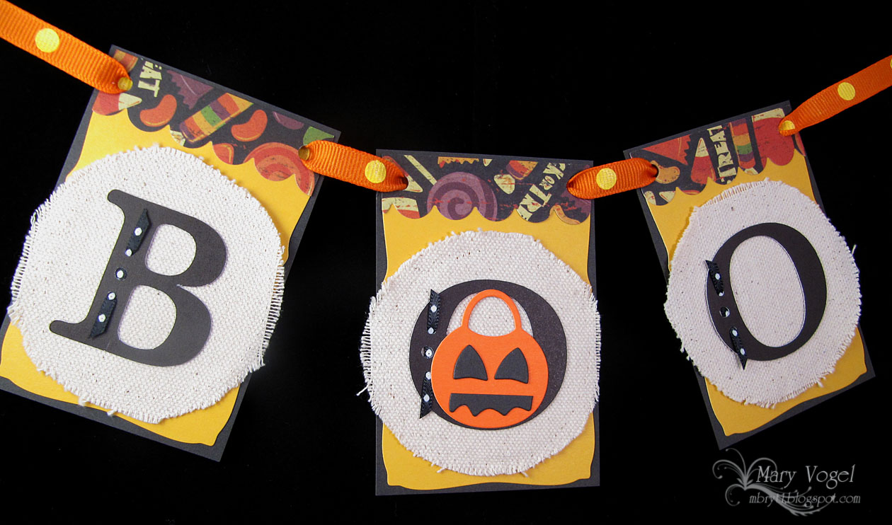 on Life and Creating: Halloween Party Invite and BOO Banner