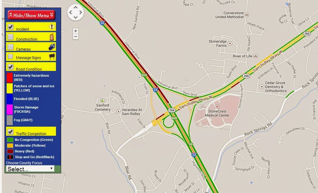 This Is Smyrna, TN: Road conditions