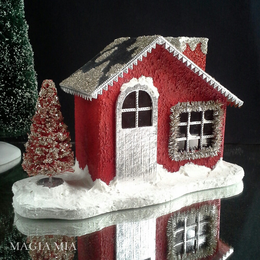 Magia Mia: Putzing Around.....Creating Light-ready Putz Houses