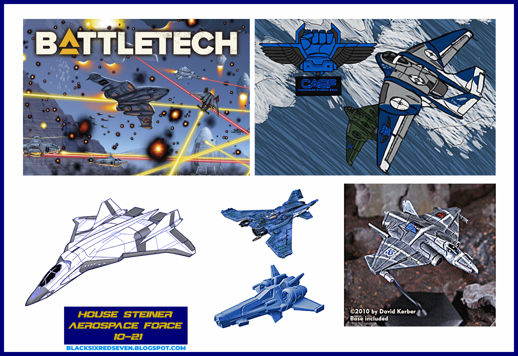 BLACK SIX RED SEVEN: BOSS' BATTLETECH: AEROSPACE FIGHTERS - HOUSE STEINER