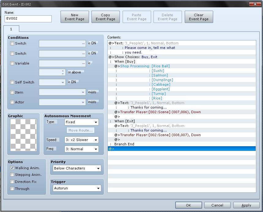 Trails of Cry: Stage Select(MOGHUNTER) = Menu System