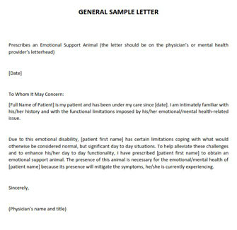 Companion Dog Letter Template ~ Resume Letter